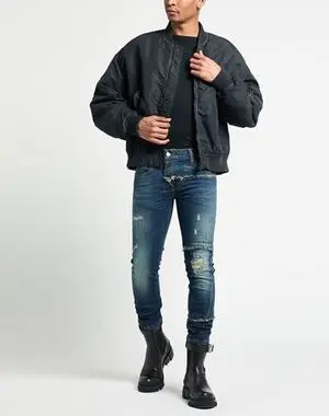 TAKESHY KUROSAWA Straight-leg Jeans With Distressed Detail