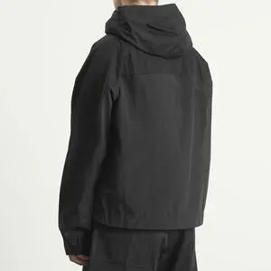 Y3 Cotton Blend Hooded Jacket