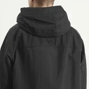 Y3 Cotton Blend Hooded Jacket