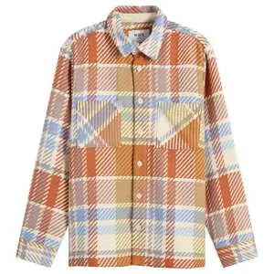 WAX LONDON Whiting Bude Check Overshirt - Pastel Multi