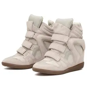 Isabel Marant Étoile Bekett Wedge Sneaker - Ecru