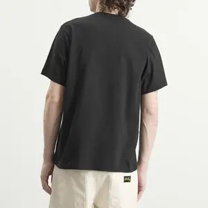 Universal Works Script Logo Pocket T-shirt - Black
