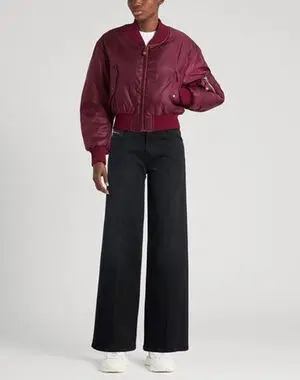DIESEL® Wide-leg High-waisted Jeans