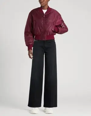 DIESEL® Wide-leg High-waisted Jeans