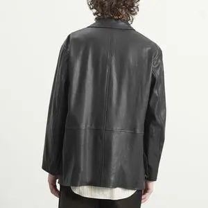 Auralee Textured Lamb Leather Blouson