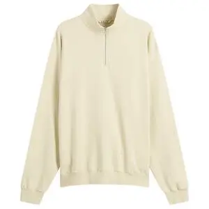 Auralee High Gauge Sweat Half Zip Jumper