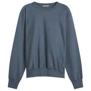 Auralee High Gauge Sweatshirt - Dusty Blue