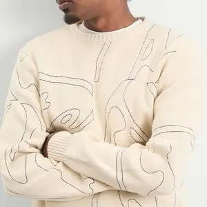 ARTE All Over Circle Logo Knit Jumper