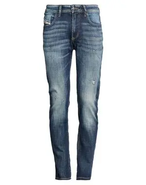 DIESEL Jeans Size Cotton, Elastane - Blue