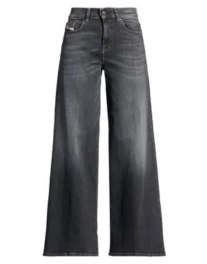DIESEL® Wide-leg Denim Jeans - Black