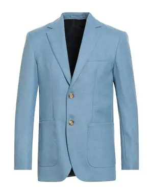JOHNNY LAMBS Blazer Azure Size Polyester, Wool
