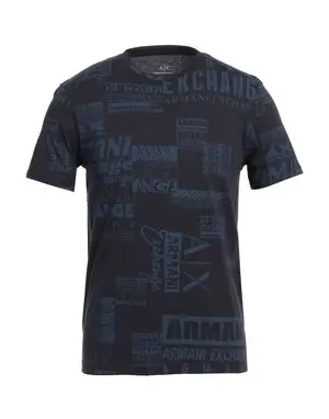 Armani Exchange T-shirt Size Cotton - Navy