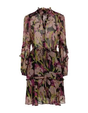 Pinko Mini Shirt Dress - Magenta
