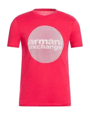 Armani Exchange T-shirt Size Cotton - Magenta
