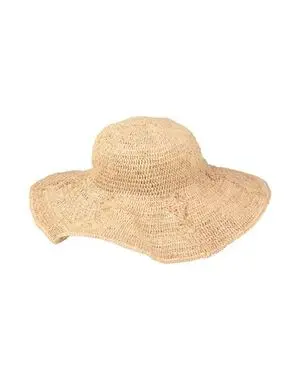 Ba&sh Hat Size Natural Raffia - Beige