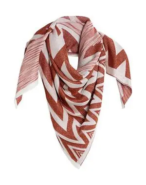 Missoni Scarf Rust Viscose, Cotton, Polyester - Red