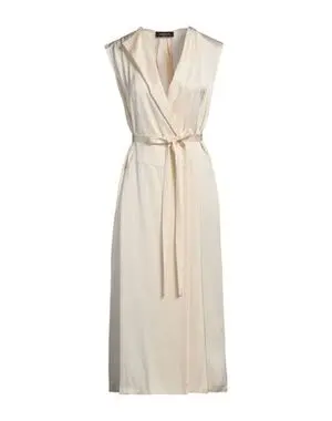 Fabiana Filippi Midi Dress Ivory Size Viscose - White