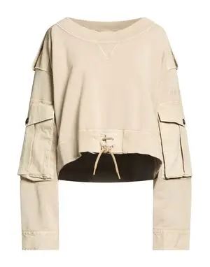 Dsquared2 Cotton Sweatshirt - Beige