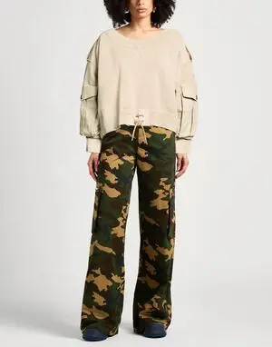 Dsquared2 Cotton Sweatshirt - Beige