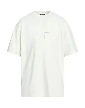 MUGLER T-shirt Ivory Size Polyester, Elastane - White