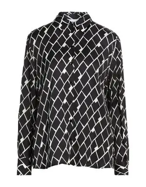Alpha Studio Geometric Print Shirt