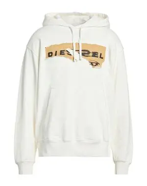DIESEL Sweatshirt Size Cotton - White