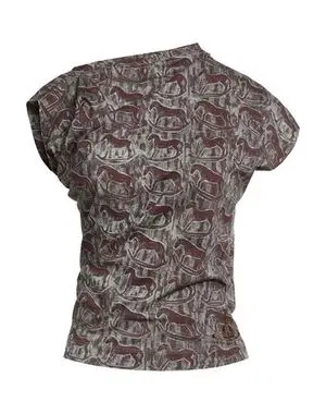VIVIENNE WESTWOOD T-shirt Burgundy Size Cotton - Red