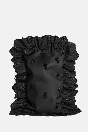 Simone Rocha Clutch Bag With Bead Decorations