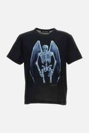 Our Legacy Short-sleeved Shirt With Print - Black
