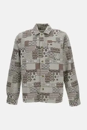 LES DEUX Giacca Camicia Jacquard - Multicolore