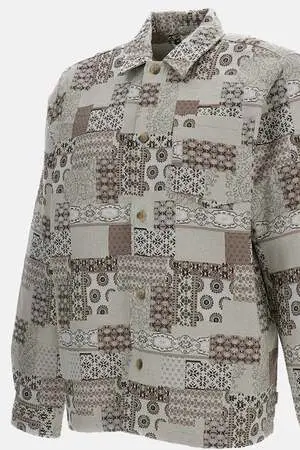 LES DEUX Giacca Camicia Jacquard - Multicolore