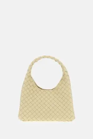 Bottega Veneta Bell-shaped Shoulder Bag - Beige