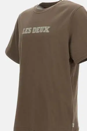 LES DEUX Short-sleeved Shirt With Print