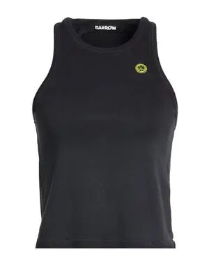 BARROW Ribbed Jersey Tank Top - Grey