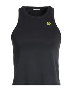 BARROW Ribbed Jersey Tank Top - Grey