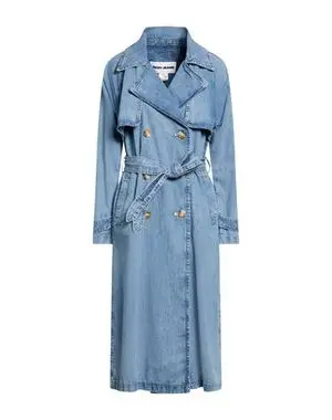 Dkny Denim Outerwear Size Cotton - Blue