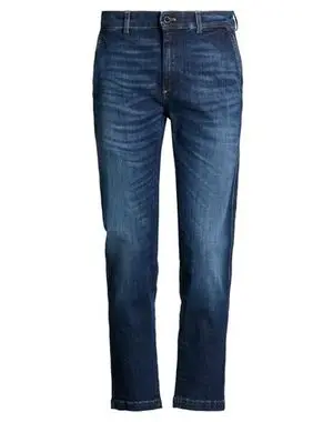 DEPARTMENT 5 Jeans Size Cotton, Elastomultiester, Elastane - Blue