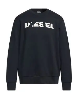 DIESEL® Cotton French Terry Sweatshirt - Blue