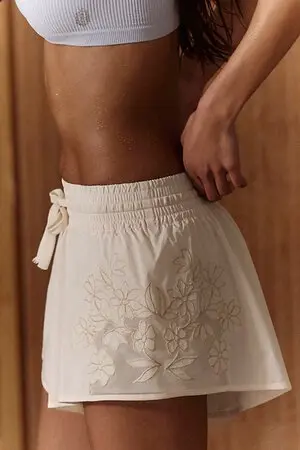 Free People Wild Bloom Lace Shorts