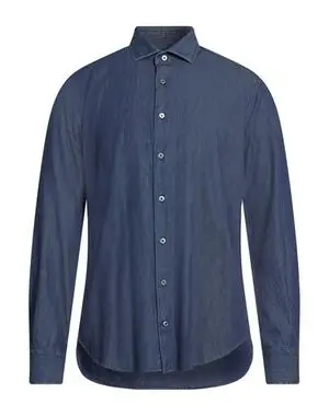 DRUMOHR Denim Shirt Size Cotton - Blue
