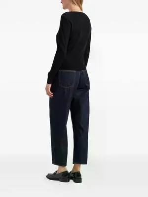 Chinti & Parker Scoop-neck Merino Sweater