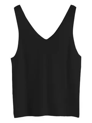 Chinti & Parker V-neck Sleeveless Top