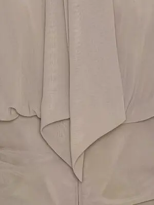 ROTATE BY BIRGER CHRISTENSEN Chiffon Ruched Blouse