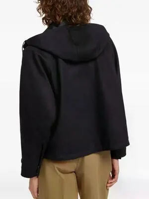 YVES SALOMON Hooded Reversible Jacket
