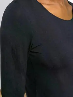 Majestic Filatures Round Neck Top - Blue