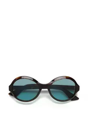 Marni X Retrosuperfuture Nozea Oval-frame Sunglasses - Brown