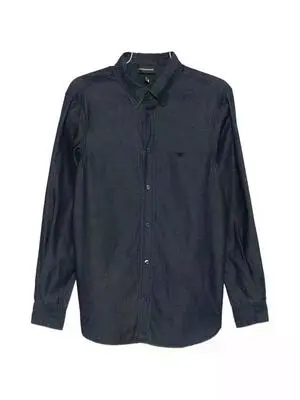Emporio Armani Buttoned Shirt - Blue