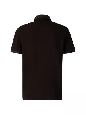Moncler Logo-stitched Short-sleeve Polo Shirt