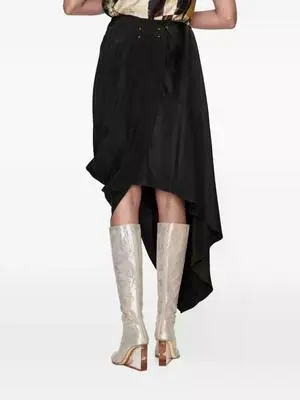 MAISON MARGIELA Draped Midi Skirt