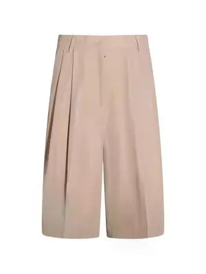 Fabiana Filippi Pleated Knee-length Shorts